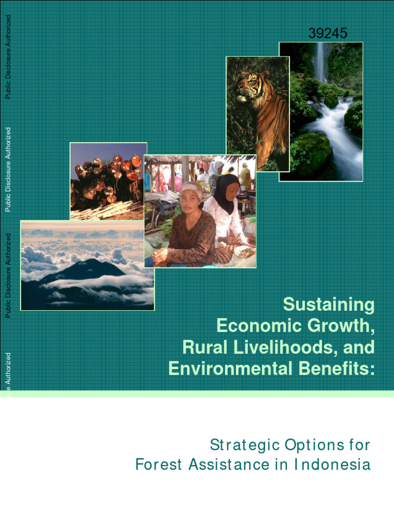Sustaining Economic Growth, Rural Livelihoods, and Environmental ...