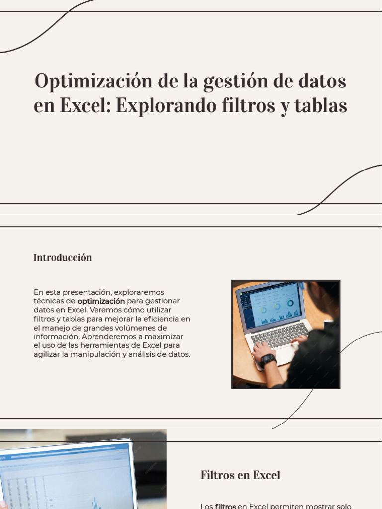 Filtros y Tablas de Excel | PDF | Microsoft Excel | Informática
