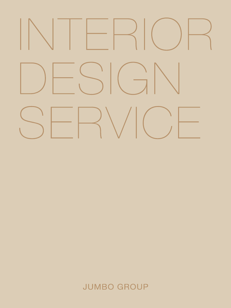 Interior Design Servise. JUMBO GROUP Company | PDF | Interior Design