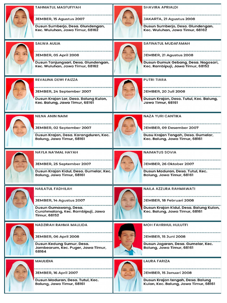 Sampel Data KTS Barcode 10-2 | PDF