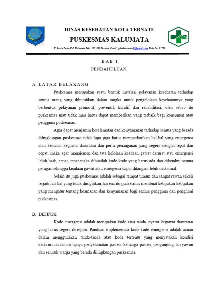 1.4.2.c Panduan Code Red N Code Blue | PDF