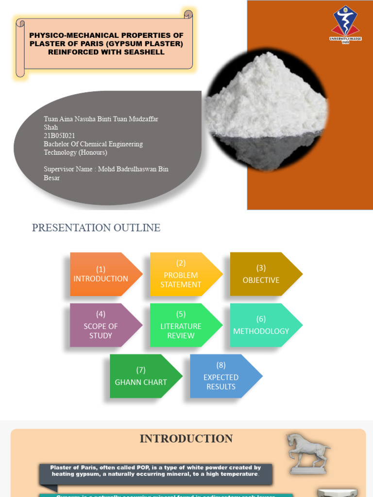 Slide Presentation Fyp 1 | PDF | Plaster | Building Engineering
