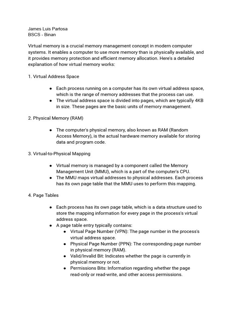 COS | PDF | Computer Data Storage | Computer Memory