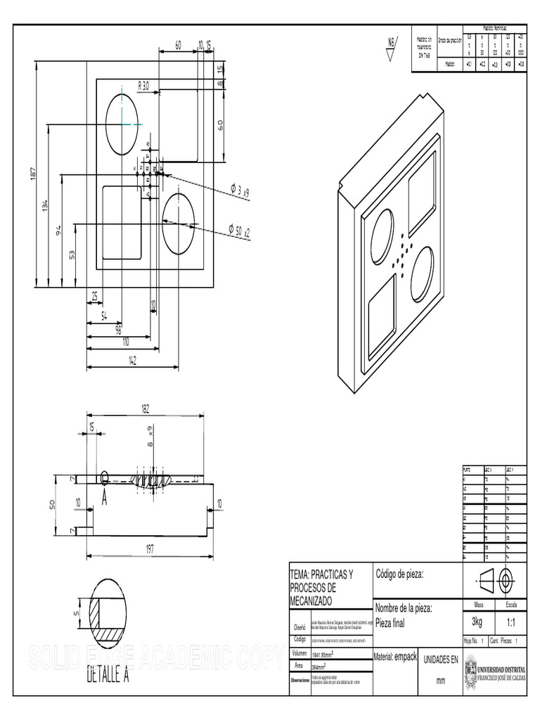 Pieza Final CNC | PDF