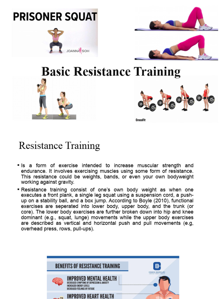 Essential Guide to Resistance Training | PDF | Strength Training ...