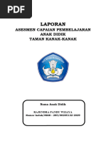Contoh Narasi Raport Paud | PDF