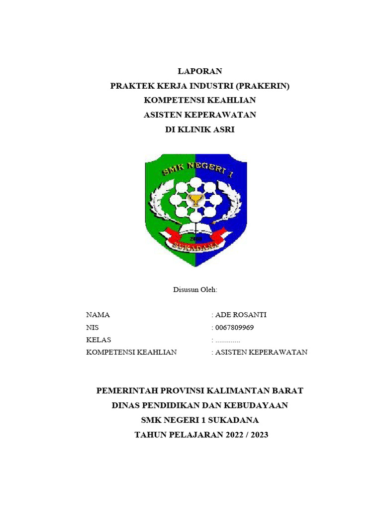 Format Penulisan Laporan 2023 | PDF