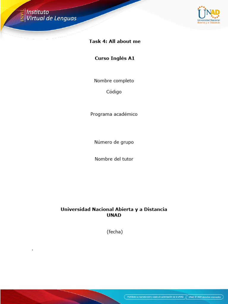 Plantilla de Entrega Task 4 | PDF