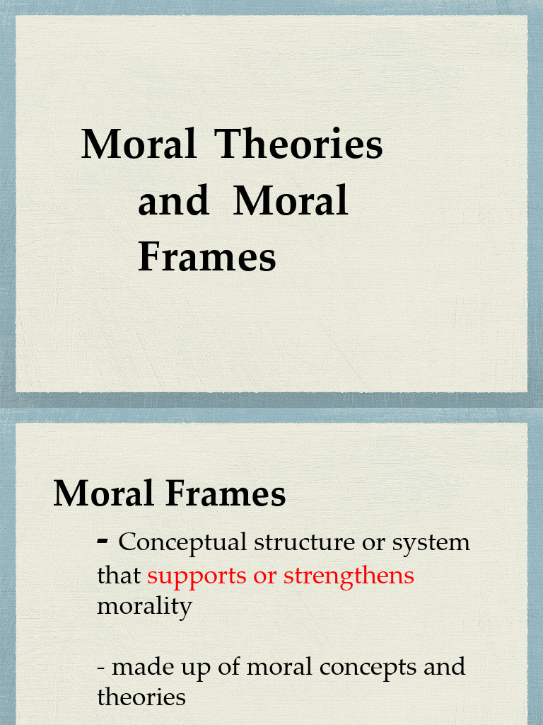 Intro To Moral Principles | PDF | Applied Ethics | Morality