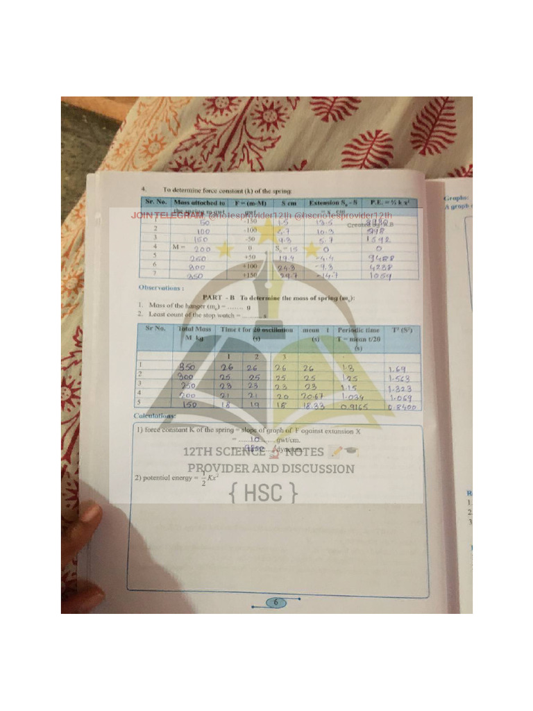 12th Physics Practical Solution-Watermarked | PDF