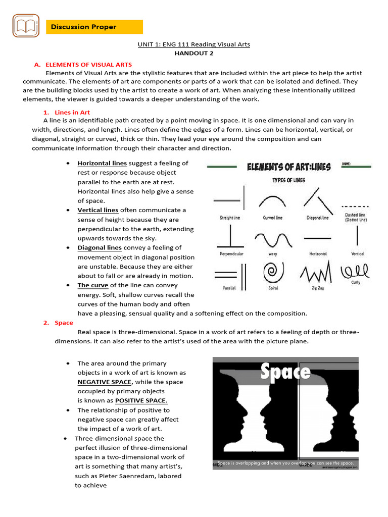 RVA Hand Out 2 | PDF | Composition (Visual Arts) | Shape