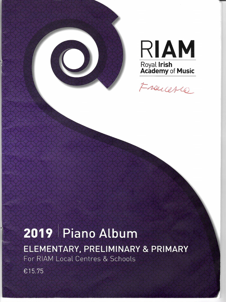 Riam 2019 Piano Album | PDF