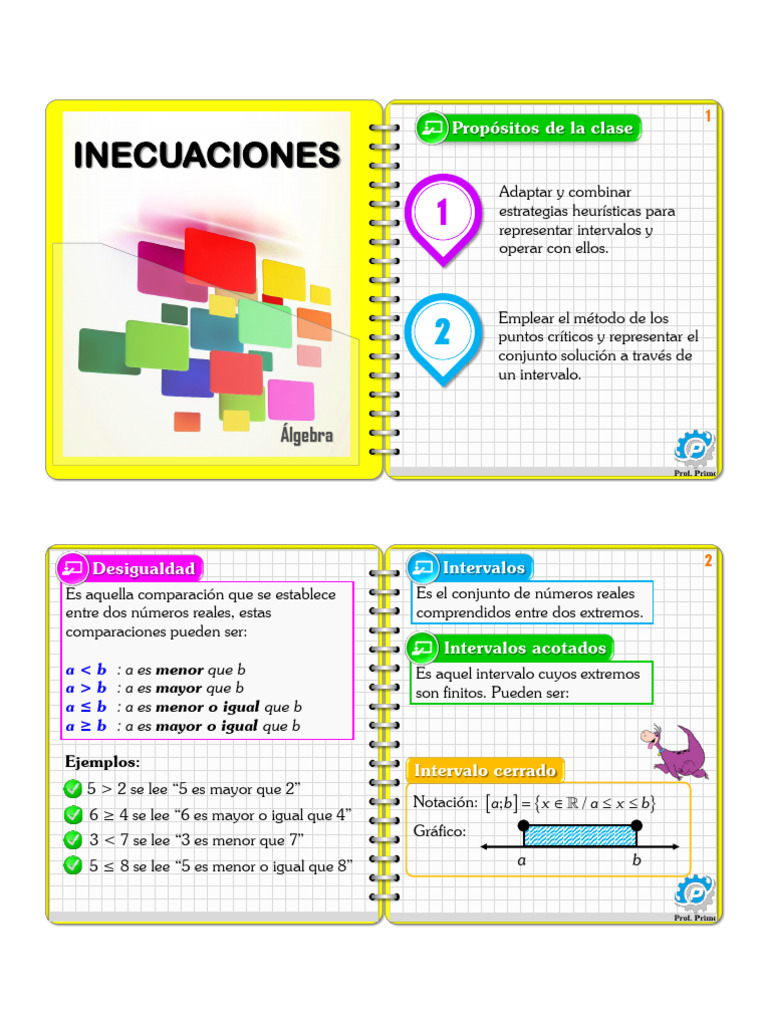 10 Inecuaciones | PDF | Desigualdad (Matemáticas) | Matemáticas