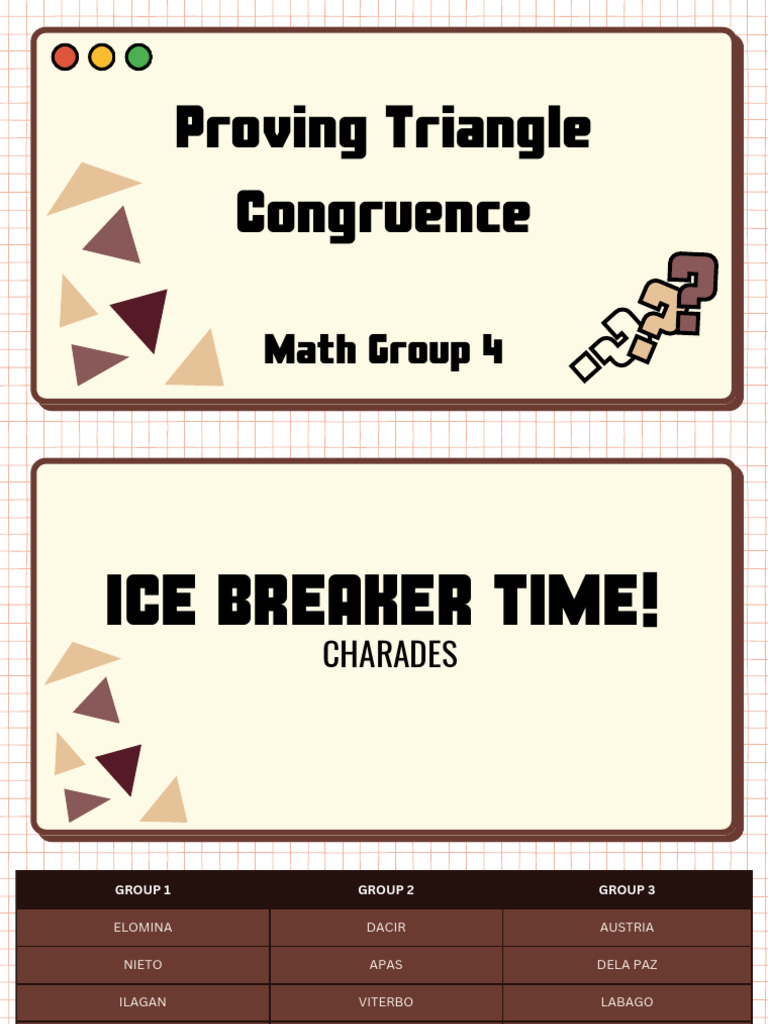 Proving Triangle Congruence | PDF | Triangle | Geometry