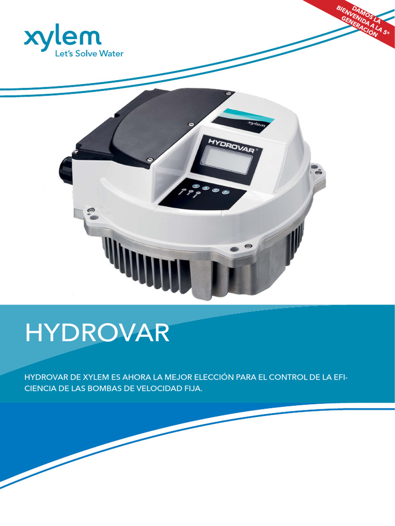 Folleto Lowara Hydrovar - Es | PDF | Motores | Corriente eléctrica