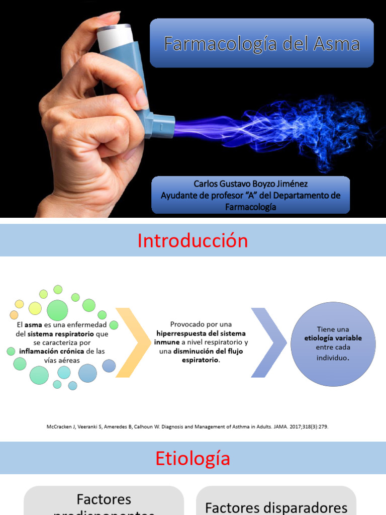 Farmacología del Asma | PDF | Asma | Cuidado de la salud