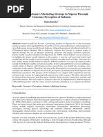 Indofood Marketing Strategy Overview | PDF | Pricing | Marketing