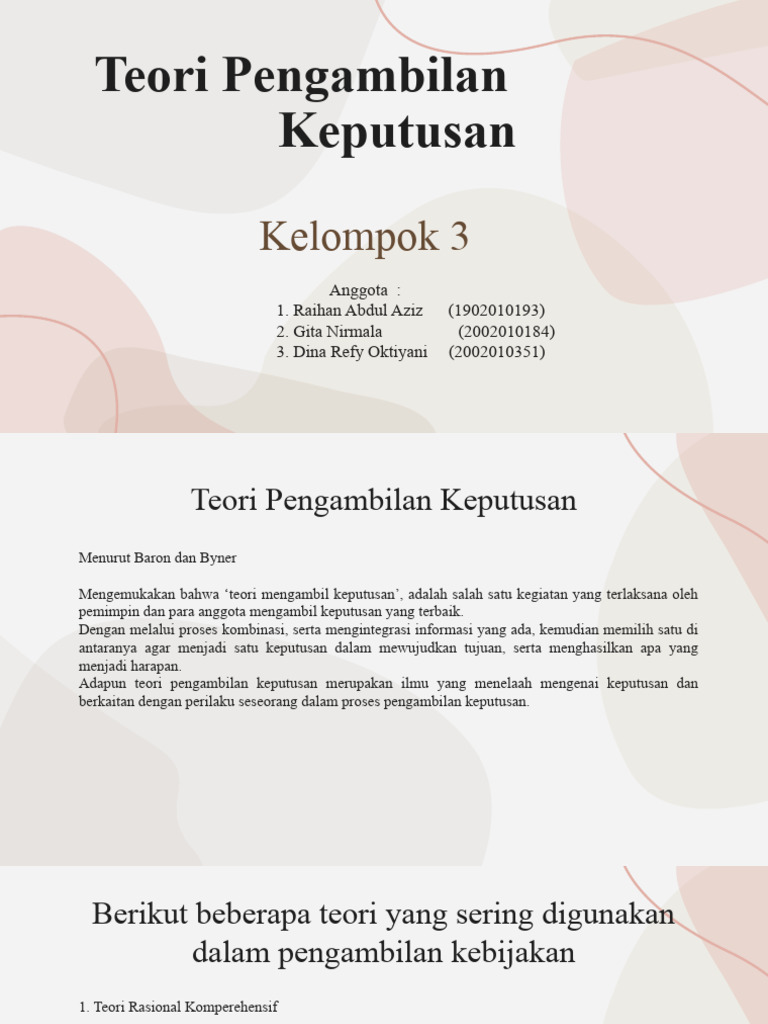 Kelompok 3 TPK | PDF