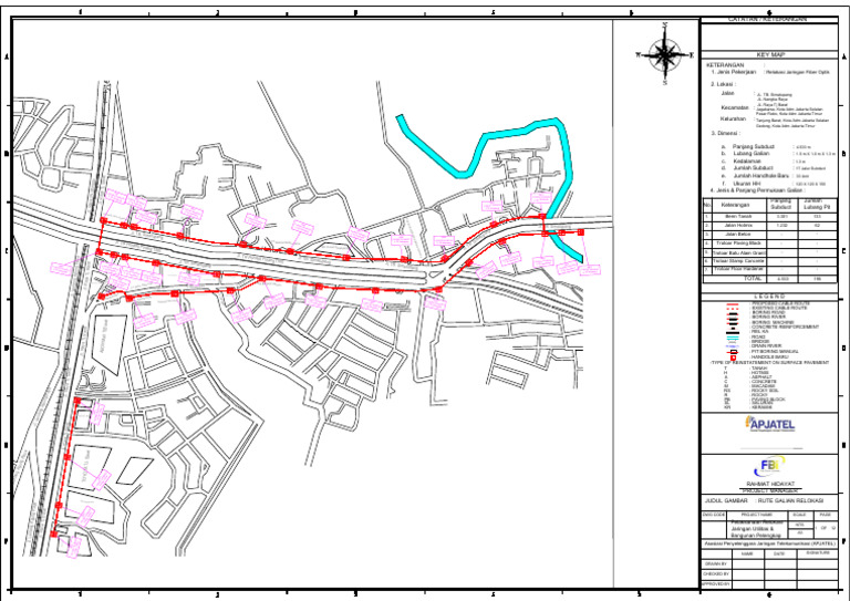 As Plan Drawing RLK Jl. TB - simatupang-KeyMap Rev-2 | PDF