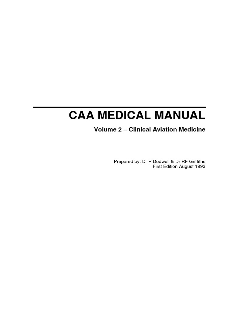Caa Medical Manual | PDF | Cardiology | Health Sciences