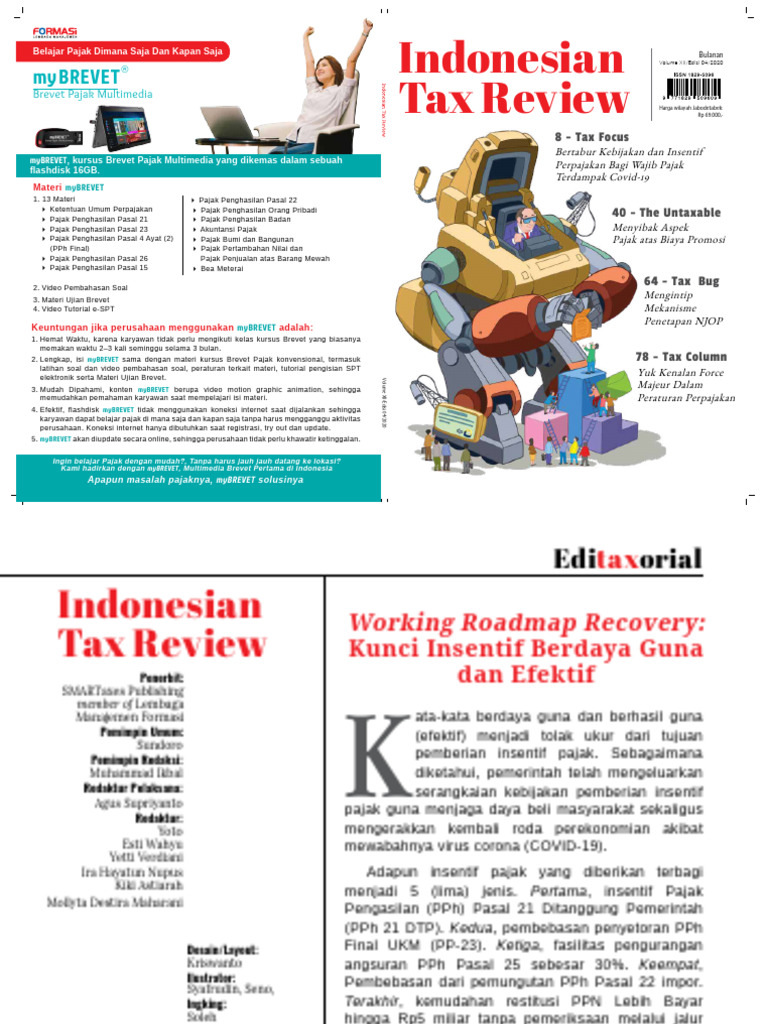 Itr - Vol - Xii - Edisi 04 - 2020 | PDF