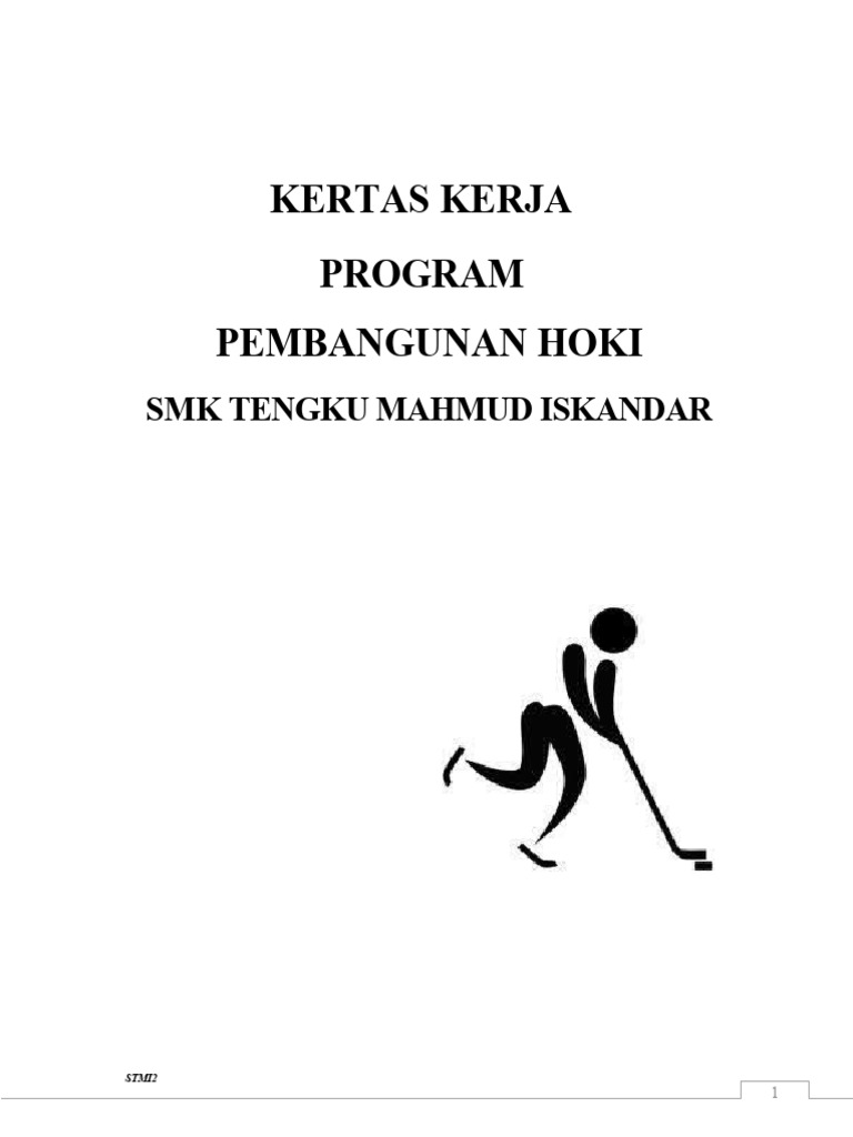 Kertas Kerja Pembangunan Hoki | PDF