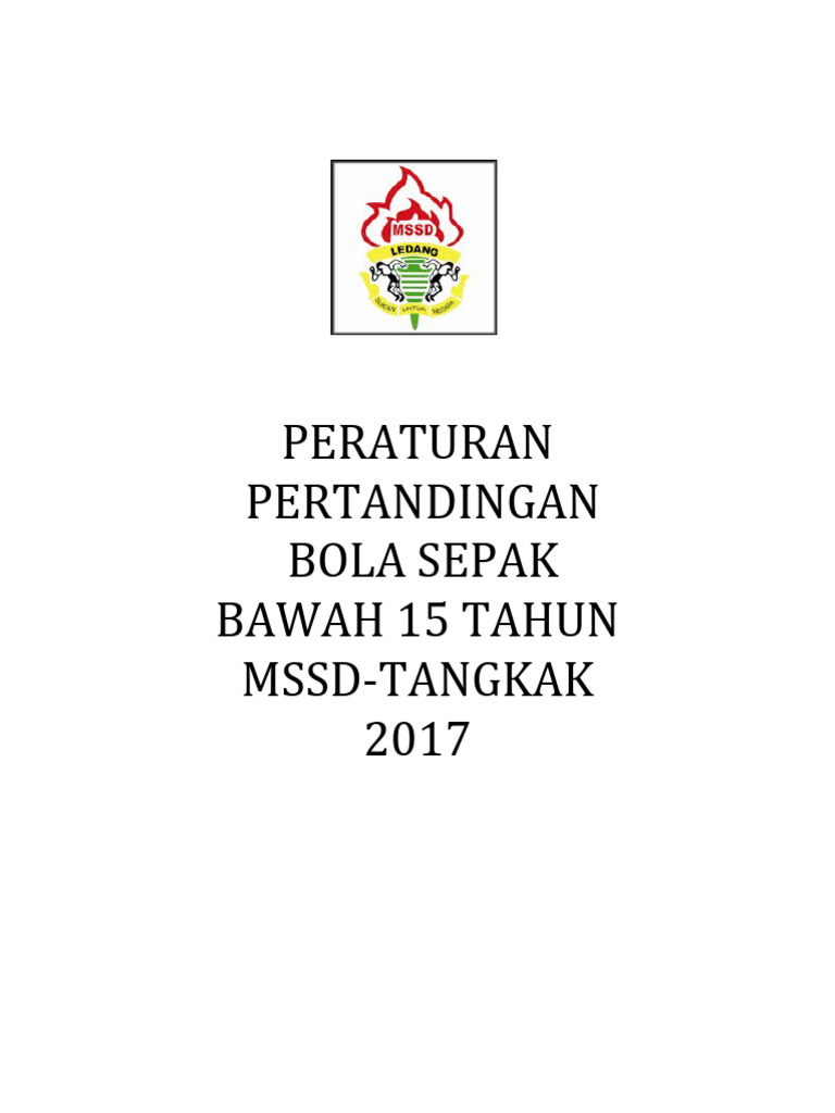 Peraturan Bola Sepak MSSD | PDF