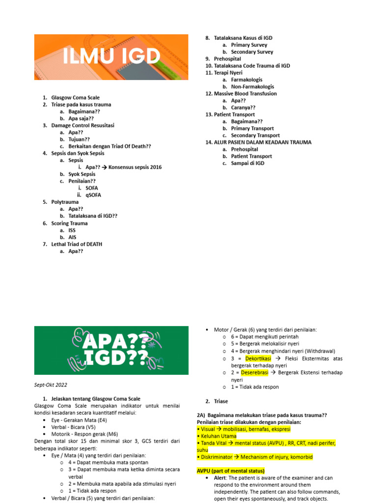 Ilmu IGD | PDF
