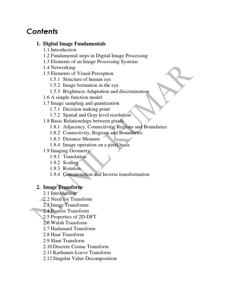 Digital Image Fundamentals | PDF | Data Compression | Image Segmentation