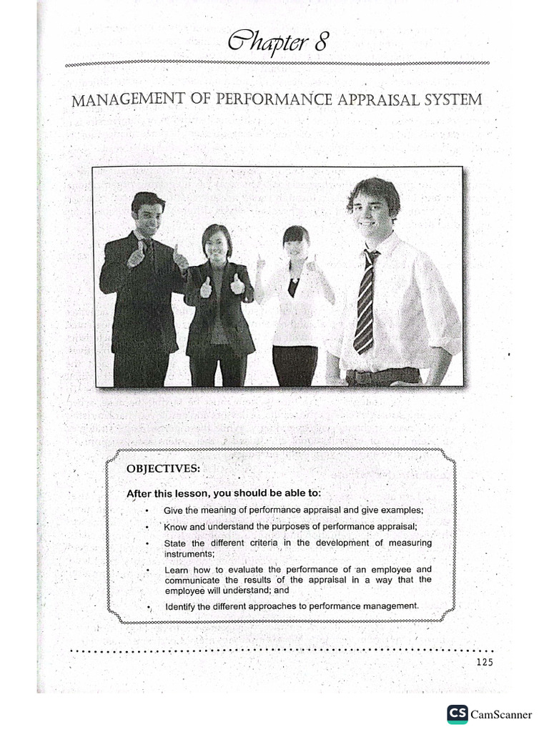 Chapter 8 Management and Performance Appraisal System | PDF