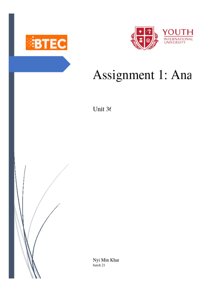 Nyi Min Khant Client Ass 1 | PDF | Internet Protocol Suite | Computer Network