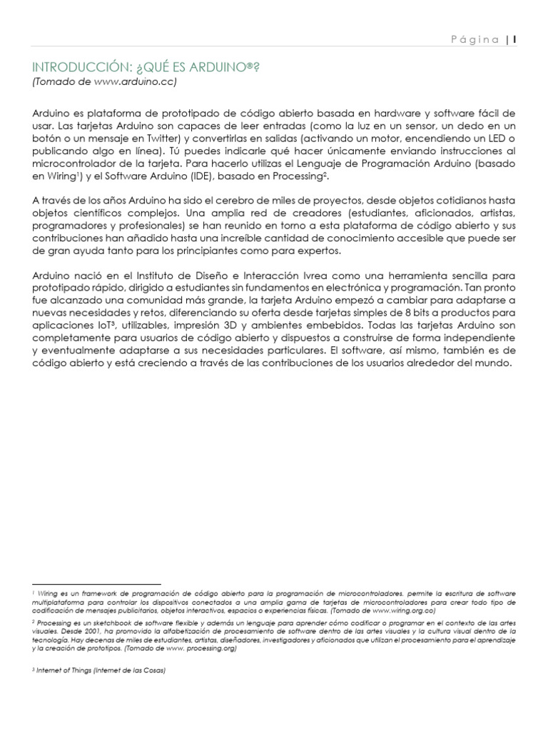 Guía Rápida Ide Arduino Pdf Arduino Programación 9718