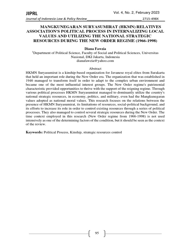 122-Article Text-210-1-10-20230228 | PDF | Java | Kinship