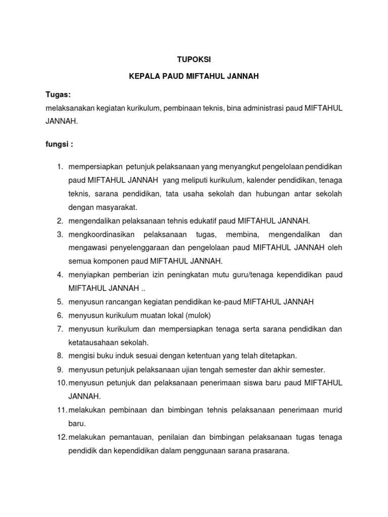 TUPOKSI | PDF | Sains & Matematika