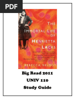 The Immortal Life of Henrietta Lacks | PDF | He La | Medicine