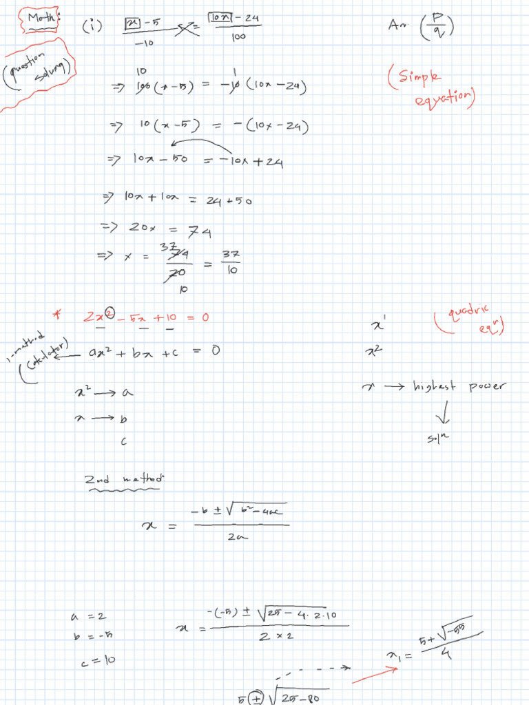 Math Question Solve | PDF
