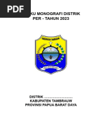 Data Distrik dan Kelurahan Mimika 2025 | PDF