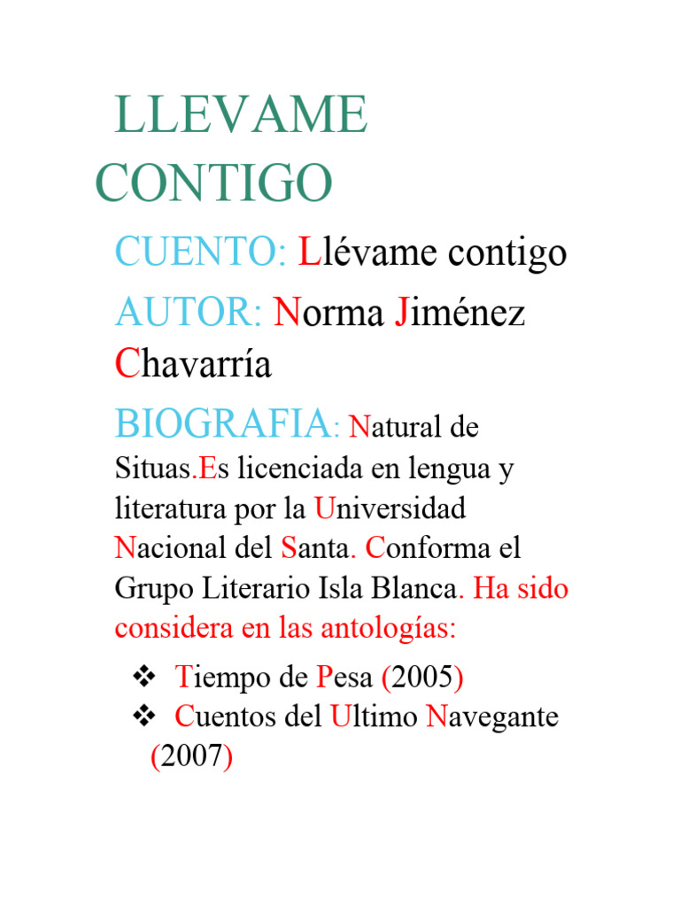 Llévame CONTIGO | PDF | Arte | Ficción general