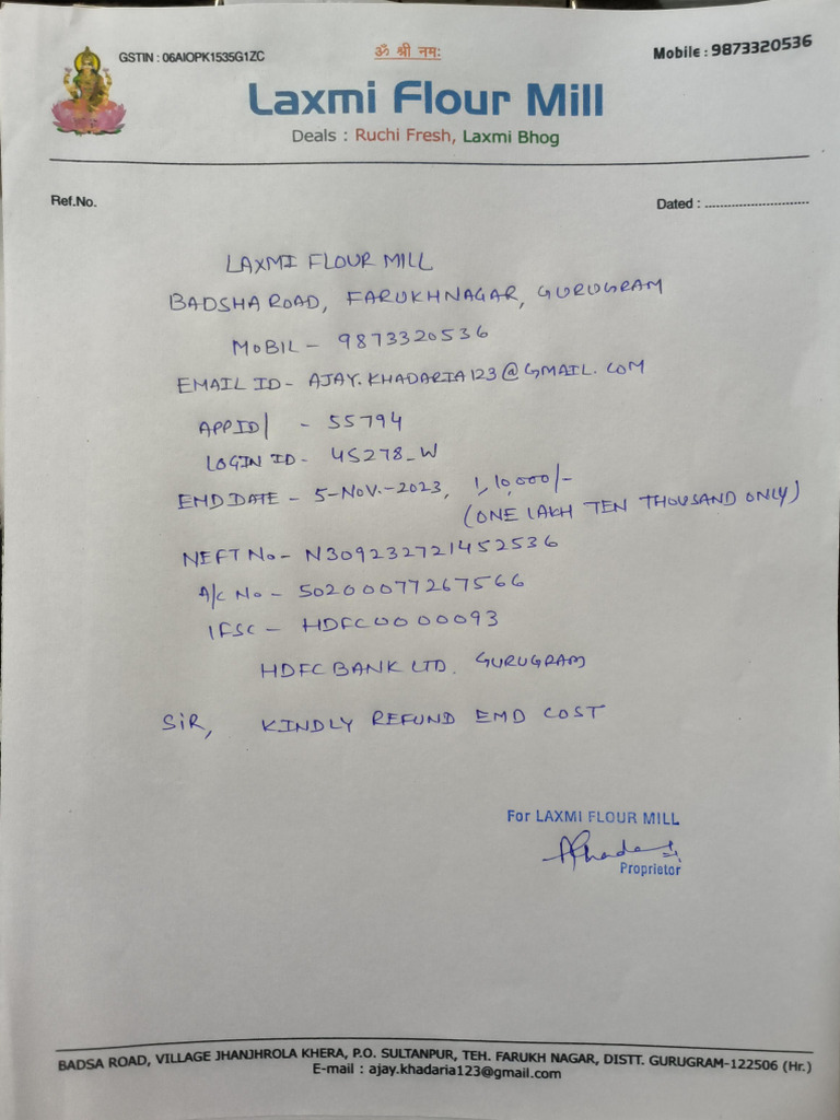 Emd Letter 5.11.23 | PDF