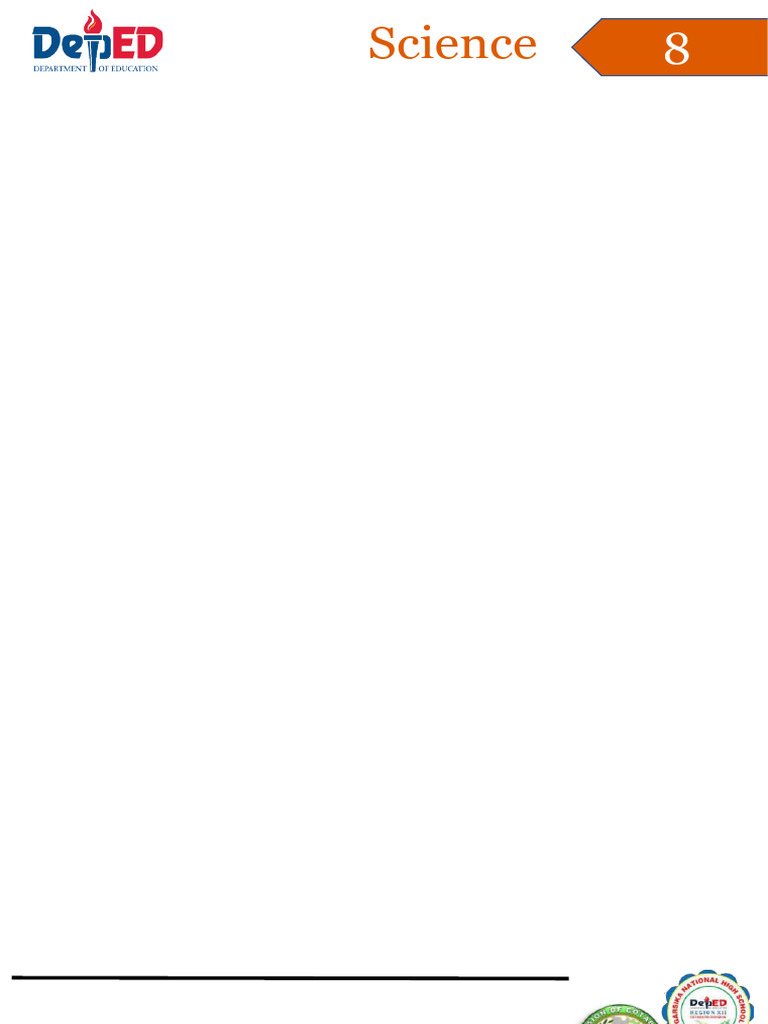 SCIENCE 8 - Quarter 2 Module 1 Worksheet | PDF | Fault (Geology ...