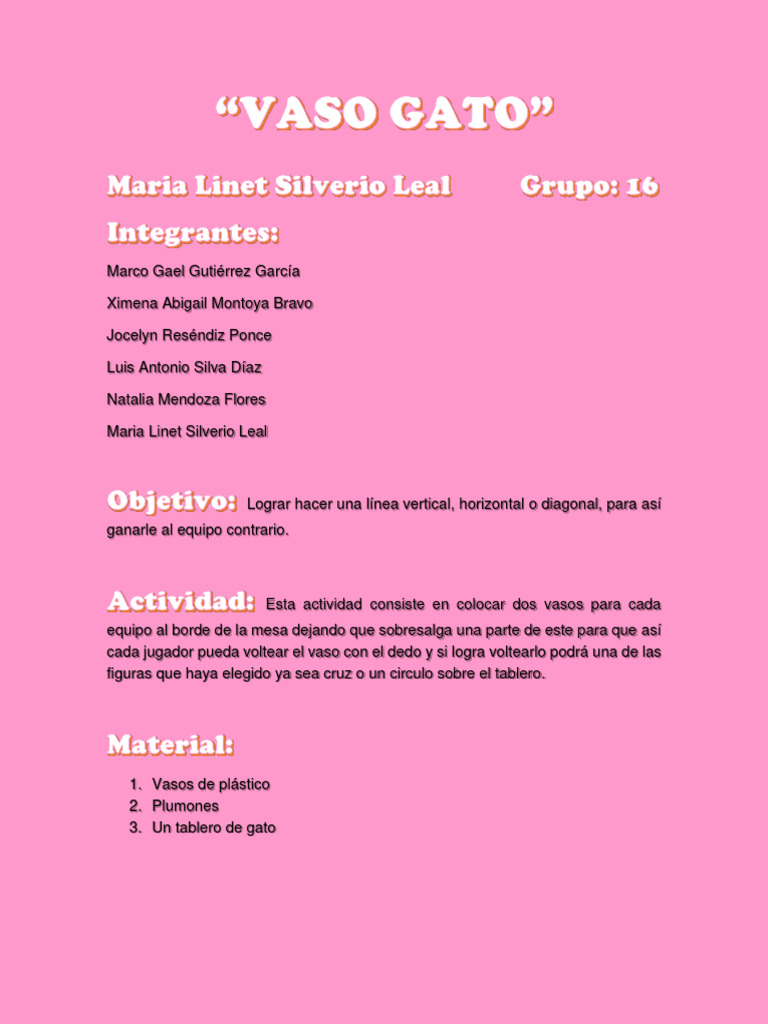 Vaso Gato | PDF