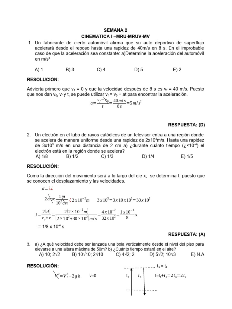 Solucionario Semana 2-Cpu-2021-Ii | PDF | Tiempo espacial | Mecanica ... Solucionario Semana 2-Cpu-2021-Ii | PDF | Tiempo espacial | Mecanica ...