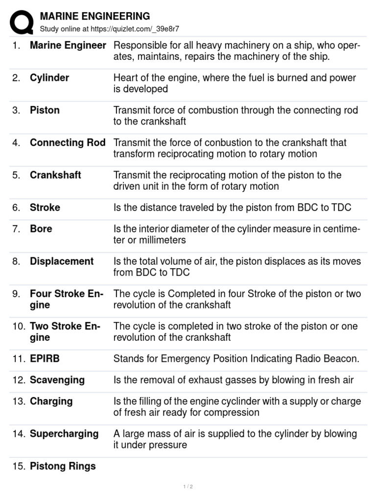 Engineering Module 3 | PDF | Internal Combustion Engine | Piston