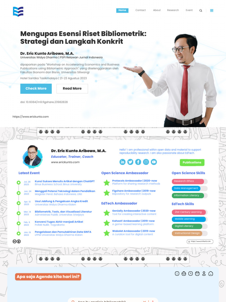 Mengupas Esensi Riset Bibliometrik Strategi Dan Langkah Konkrit | PDF Mengupas Esensi Riset Bibliometrik Strategi Dan Langkah Konkrit | PDF