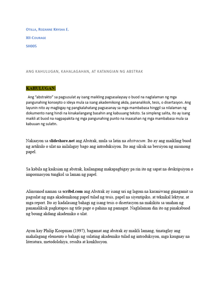 FILO | PDF