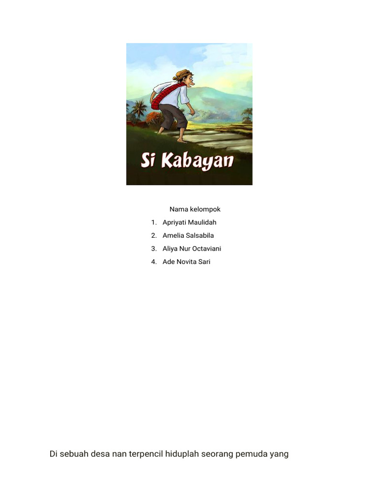Si Kabayan | PDF | Griya & Taman