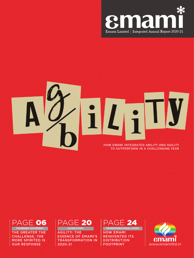 Emami Annual Report 2021 | PDF | Business | Economies