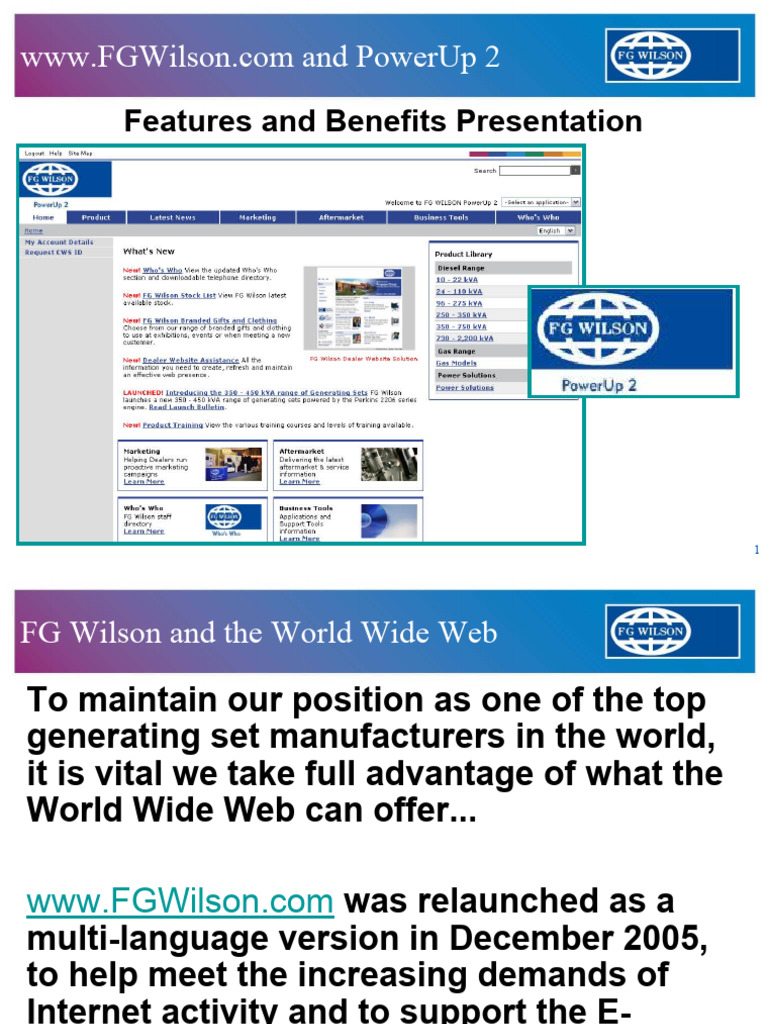 Features& | PDF | Websites | World Wide Web