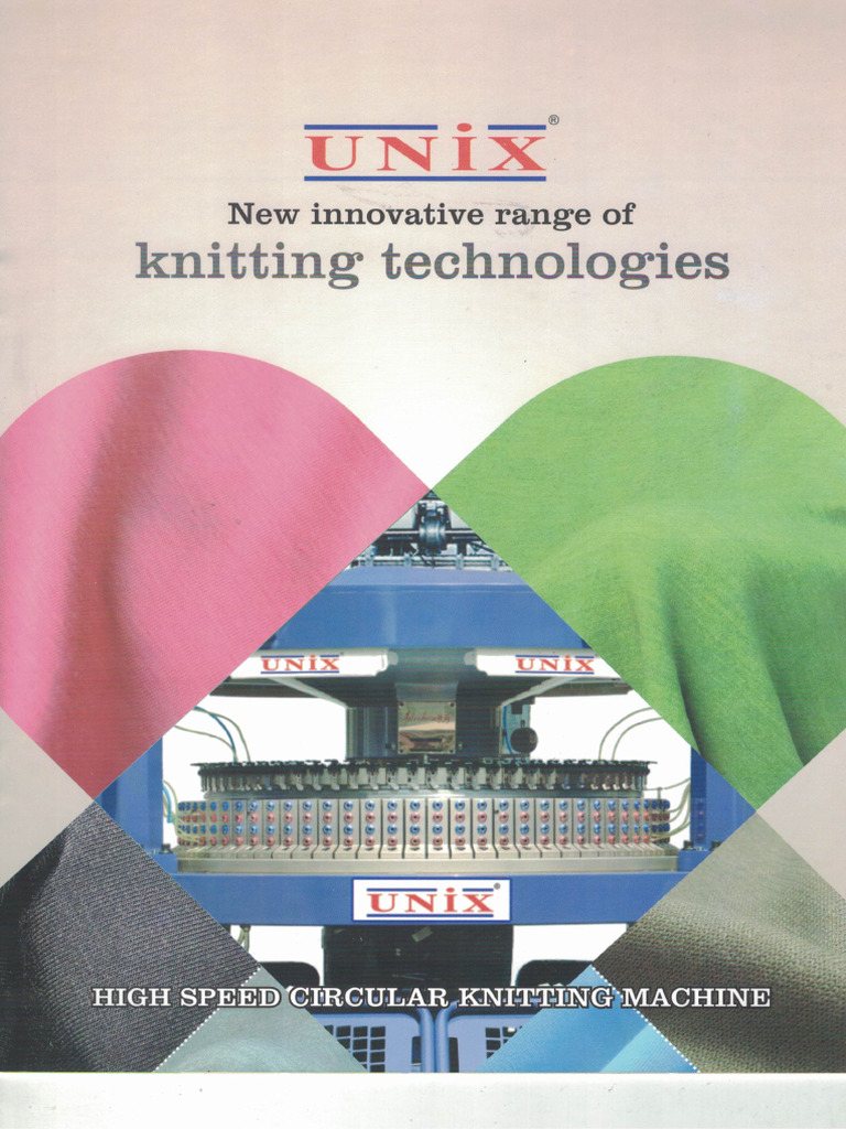 Single Jersey Circular Knitting Machine | PDF