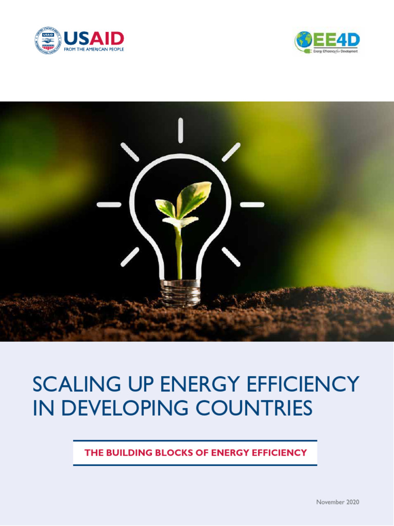 USAID EE4D Energy Efficiency Strategy | PDF | Efficient Energy Use | Energy Conservation